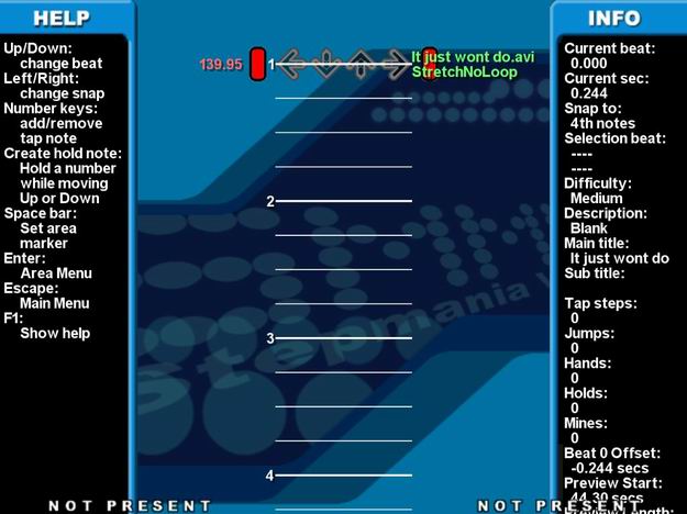 Make your own simfiles .dwi or .sm pour Stepmania et Dance With Intensity